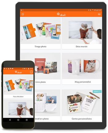 albelli apps voor iPhone, iPad en Android