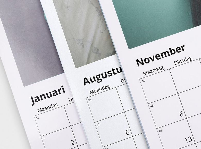 Ontwerp je eigen fotoproduct | Jaarkalender A3